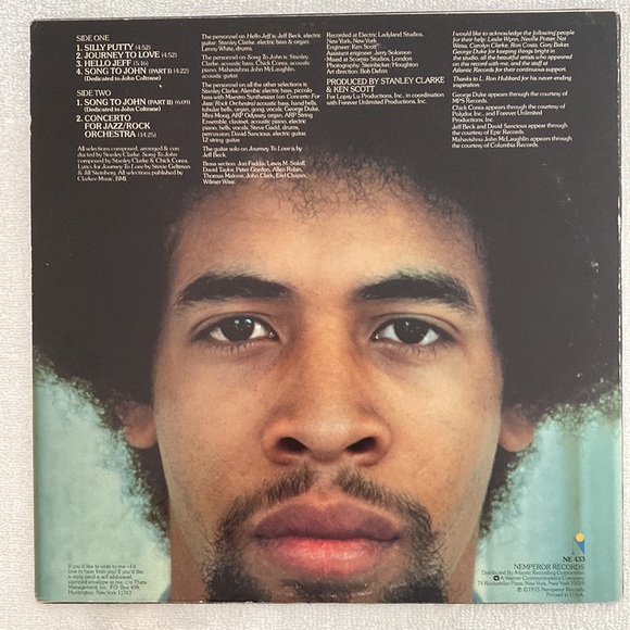 Media | Stanley Clarke Journey To Love Vinyl Album | Poshmark